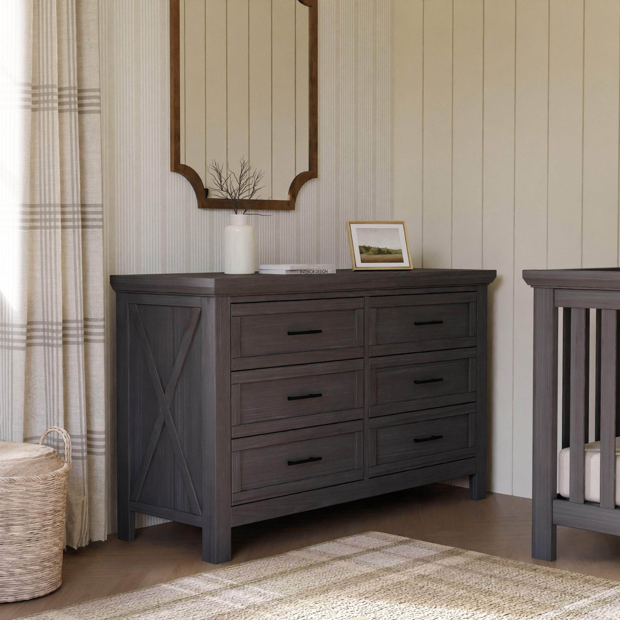 Monogram by Namesake Emory Farmhouse 6-Drawer Dresser