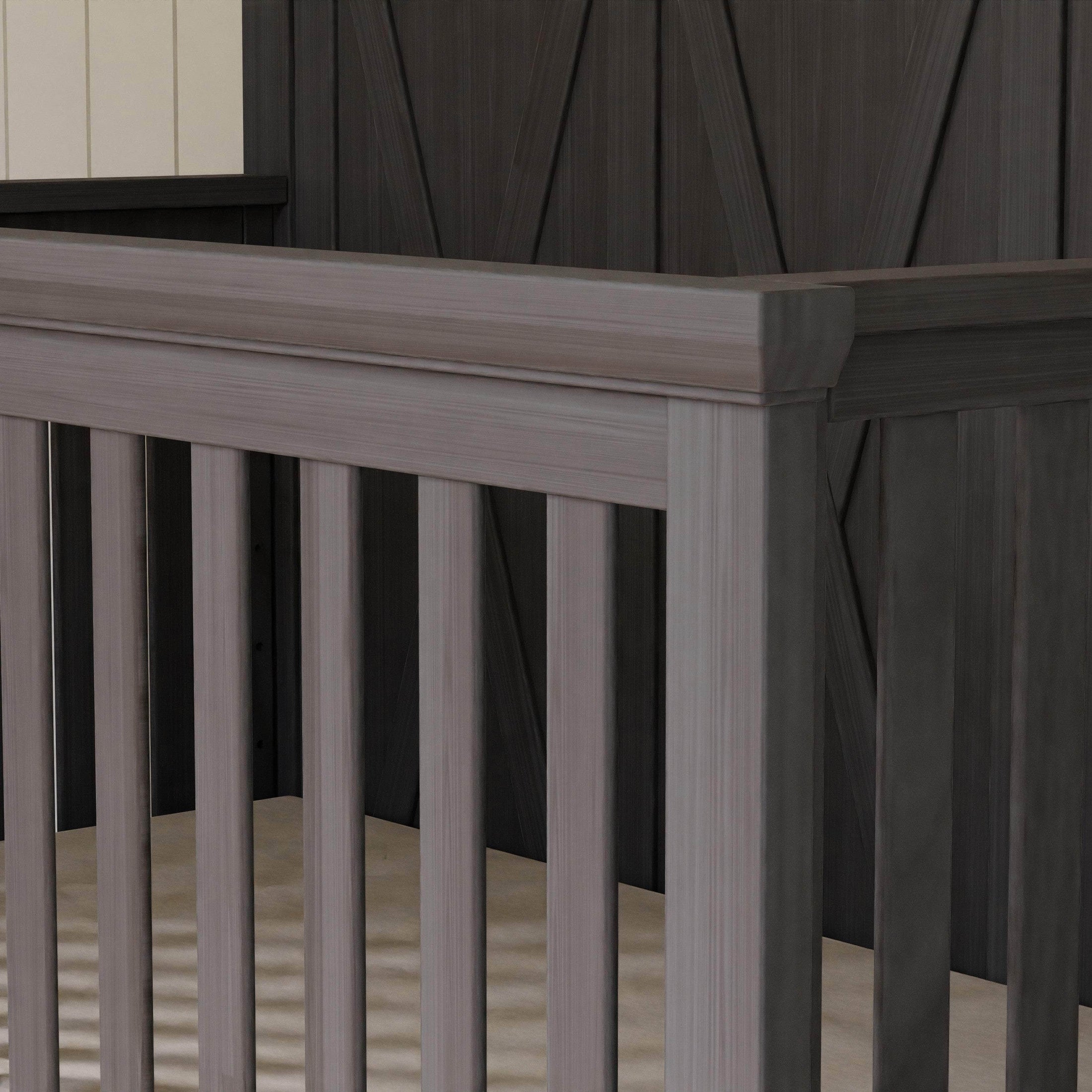 Monogram by Namesake Emory Farmhouse 4-in-1 Convertible Crib