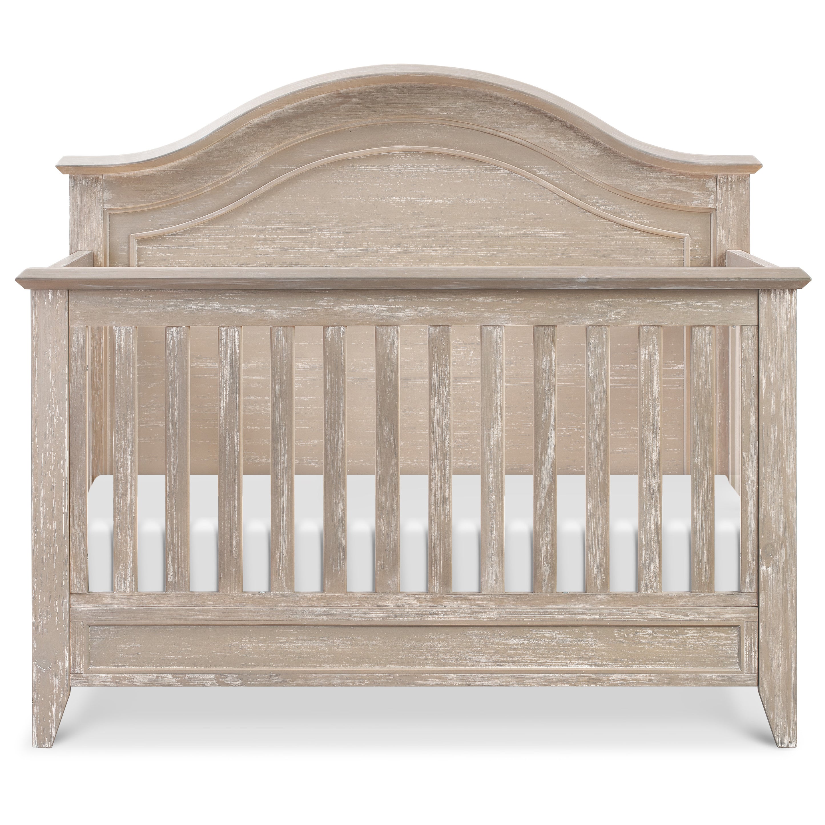 Monogram by Namesake Beckett Rustic 4-in-1 Convertible Curve Top Crib