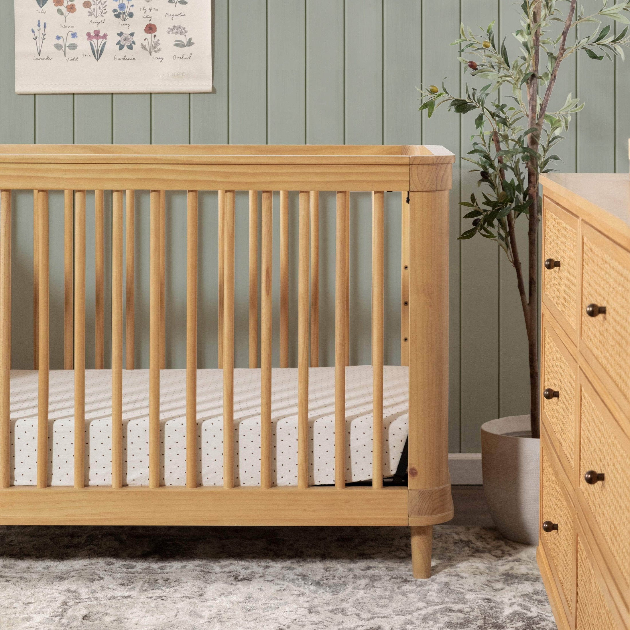 Namesake Marin with Cane 3-in-1 Convertible Crib